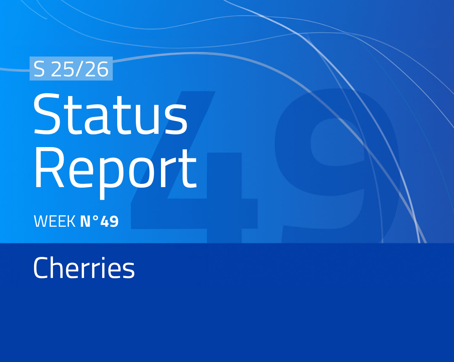 Status Report | Week 49 - Season 25/26 - David Del Curto | Líder en el ...